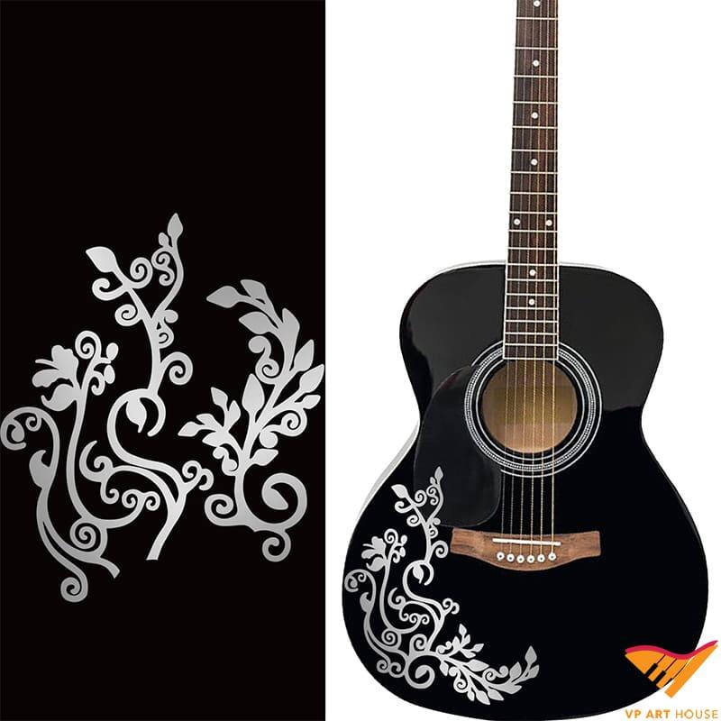 Các mẫu trang trí đàn guitar đẹp độc đáo nhất hiện nay